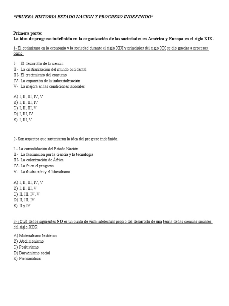 Estado Nacion y Progreso Indefinido | PDF | Liberalismo | Estado (política)