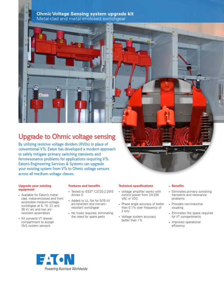 Eaton MV Ovs Upgrade Kit Pa022012en en Us | Download Free PDF | Power ...