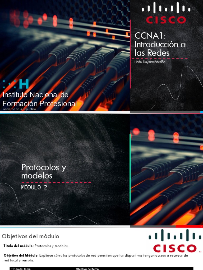 CCNA1-M3 Protocolos y Modelos | PDF