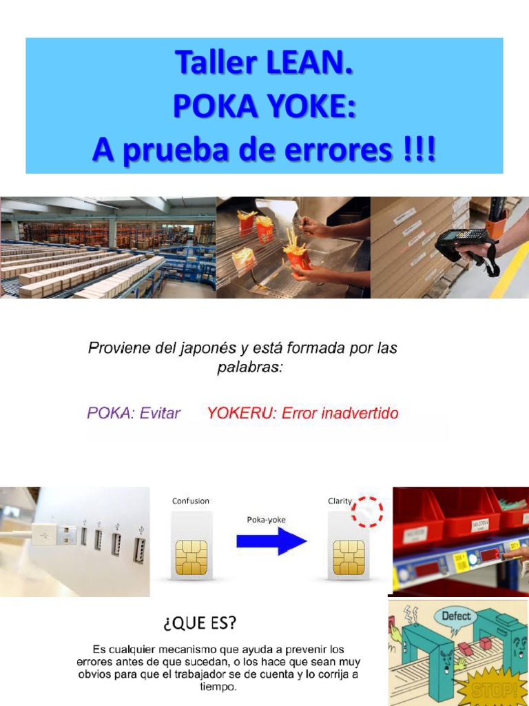 Tool Poka Yoke - Lean 2023 | PDF