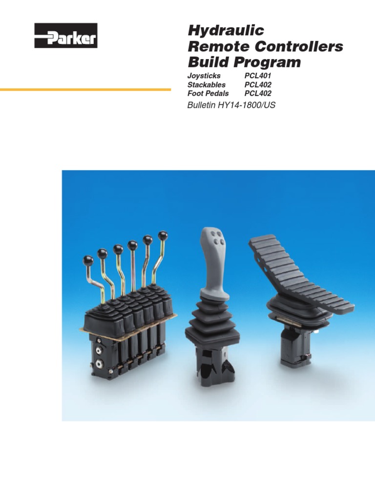 1127204 Hydraulic Joysticks Controls 36 48 PBM | PDF