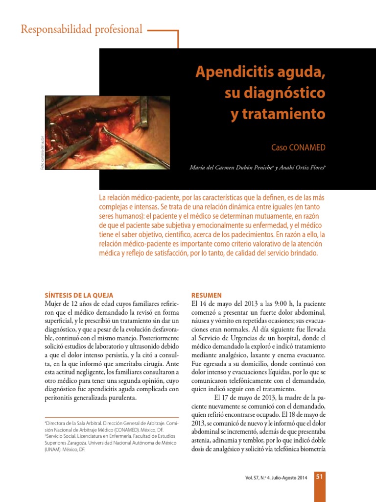 Apendicitis Aguda | PDF