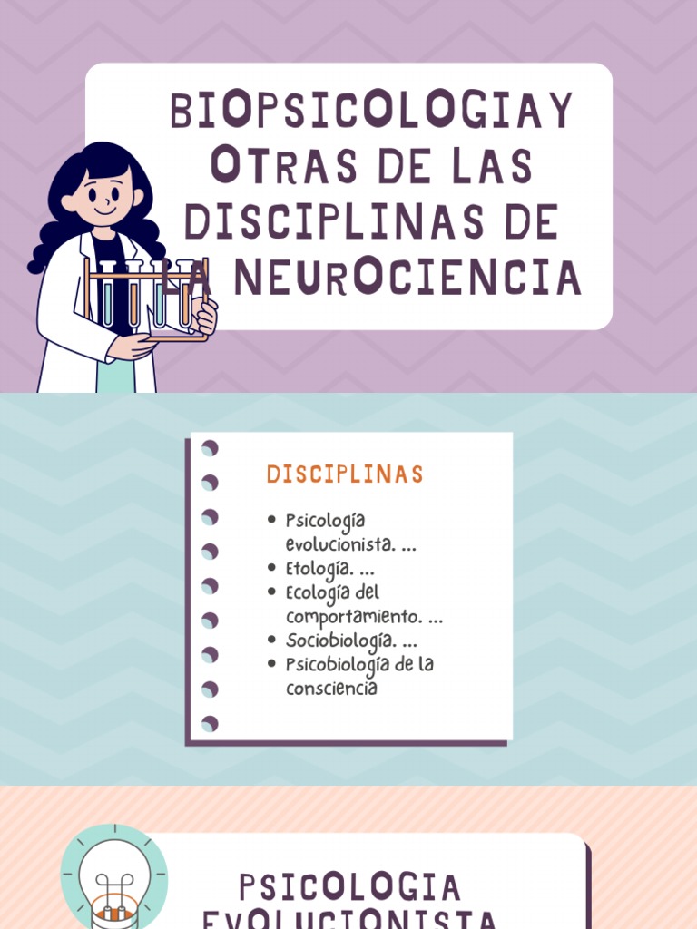 Disciplinas de La Biopsicologia | PDF
