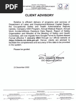 DOLE Labor Inspection Checklist GLS OSHS OSH COVID Rev Feb 2022 | PDF ...