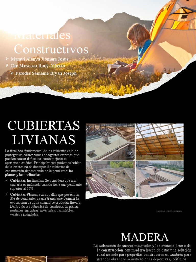 Materiales Constructivos | Descargar gratis PDF | Techo | Hormigón