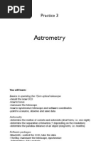 Instructions For Using Astrometrica | PDF | Asteroid | Computing