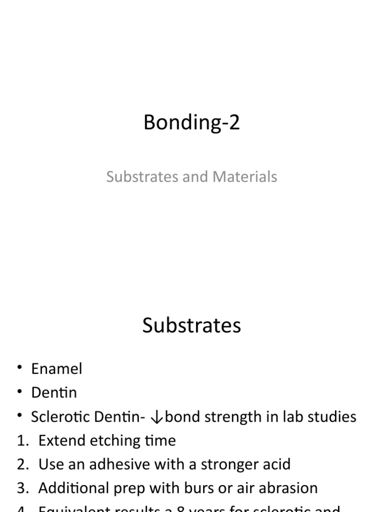 Bonding 2 | PDF