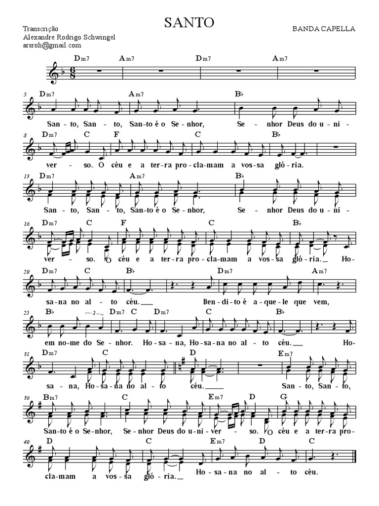 Santo Banda Capella | PDF