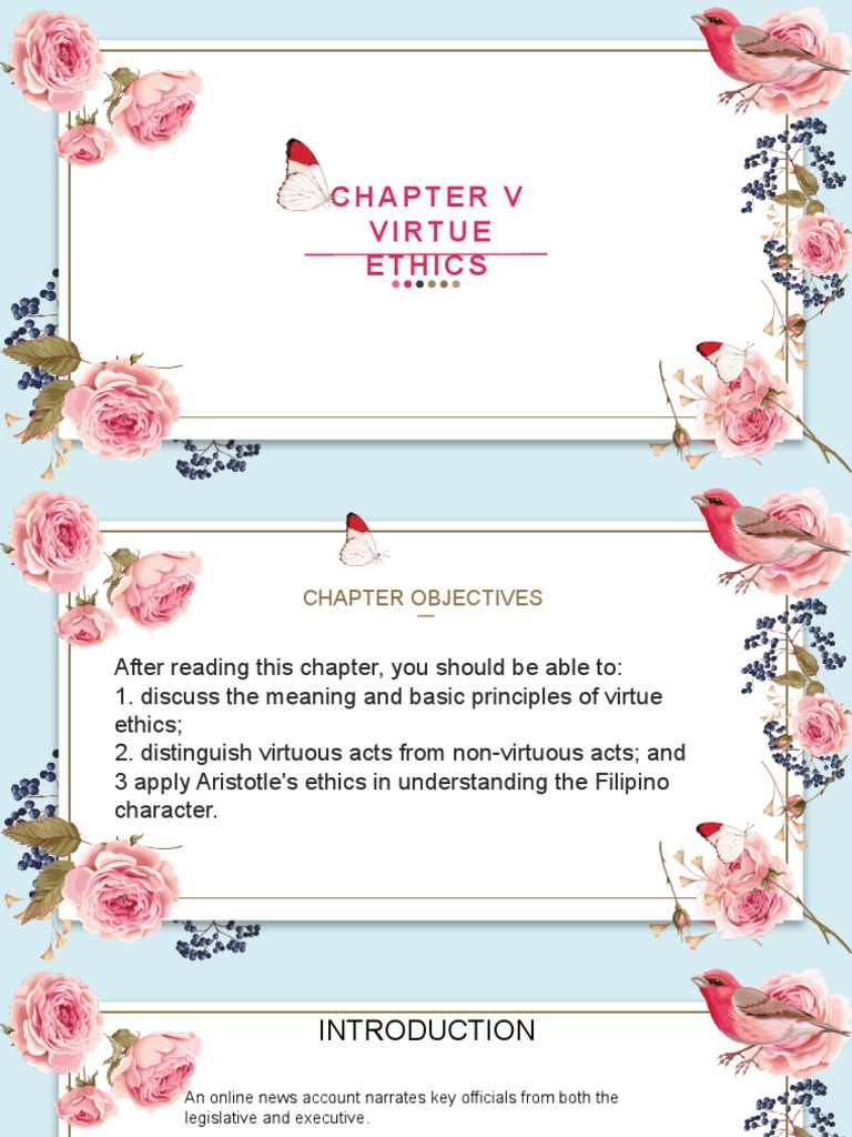 Chapter V Wps Office | PDF | Virtue | Reason