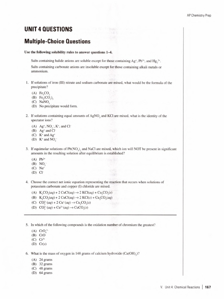Unit #4 Problem Set | PDF