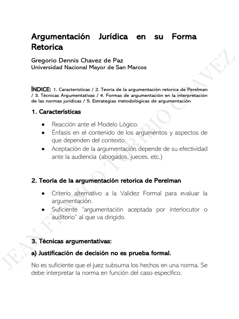 Forma Retorica | PDF | Ciencias sociales | Derecho