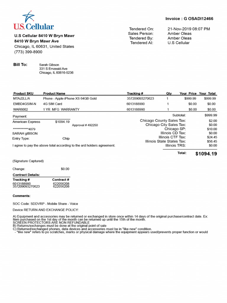 Usa Us Celluler 2019 | PDF