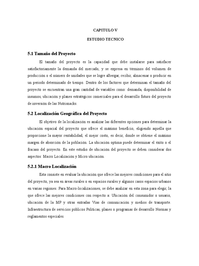 Capitulo V | PDF