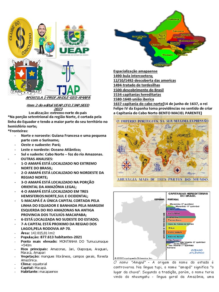 Apostila 1 Ueap, 2023 | PDF
