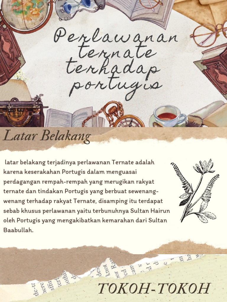 Perlawanan Ternate Terhadap Portugis | PDF