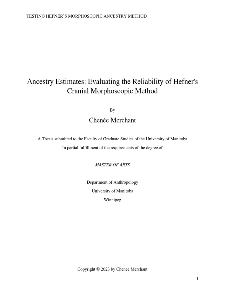 Merchant Chenee PDF | PDF