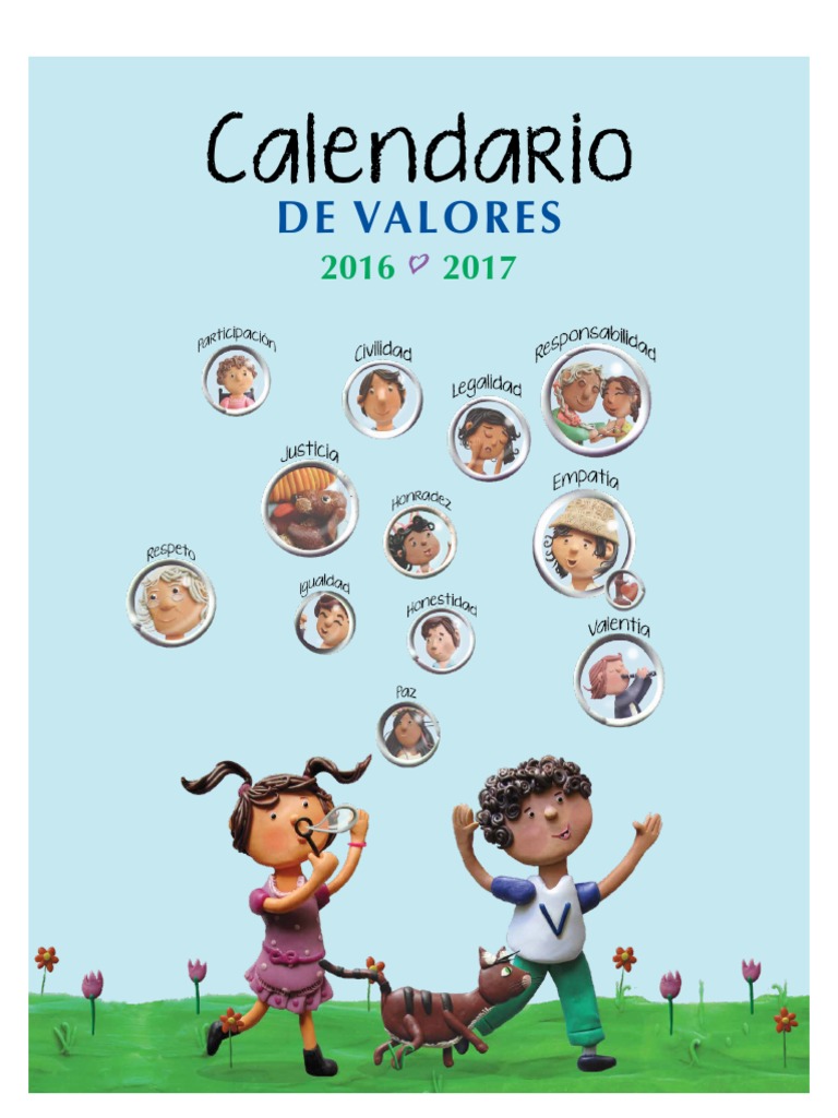 Calendario de Valores 2016-2017 | PDF
