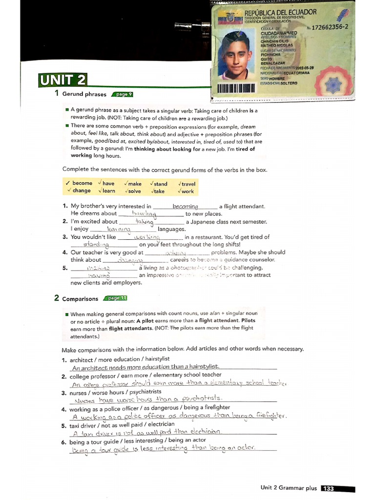 Grammar Plus 1 | PDF