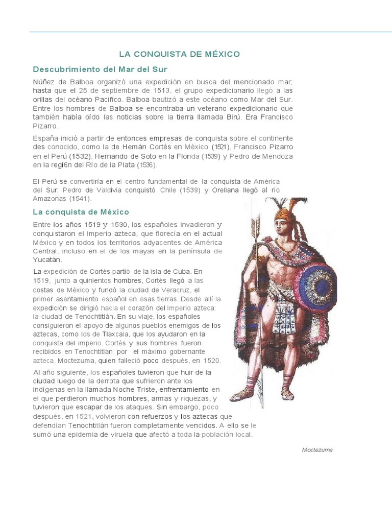 La Conquista de Mexico | PDF | Viajes y turismo