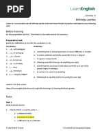 Debut Program Script | PDF | Birthdays