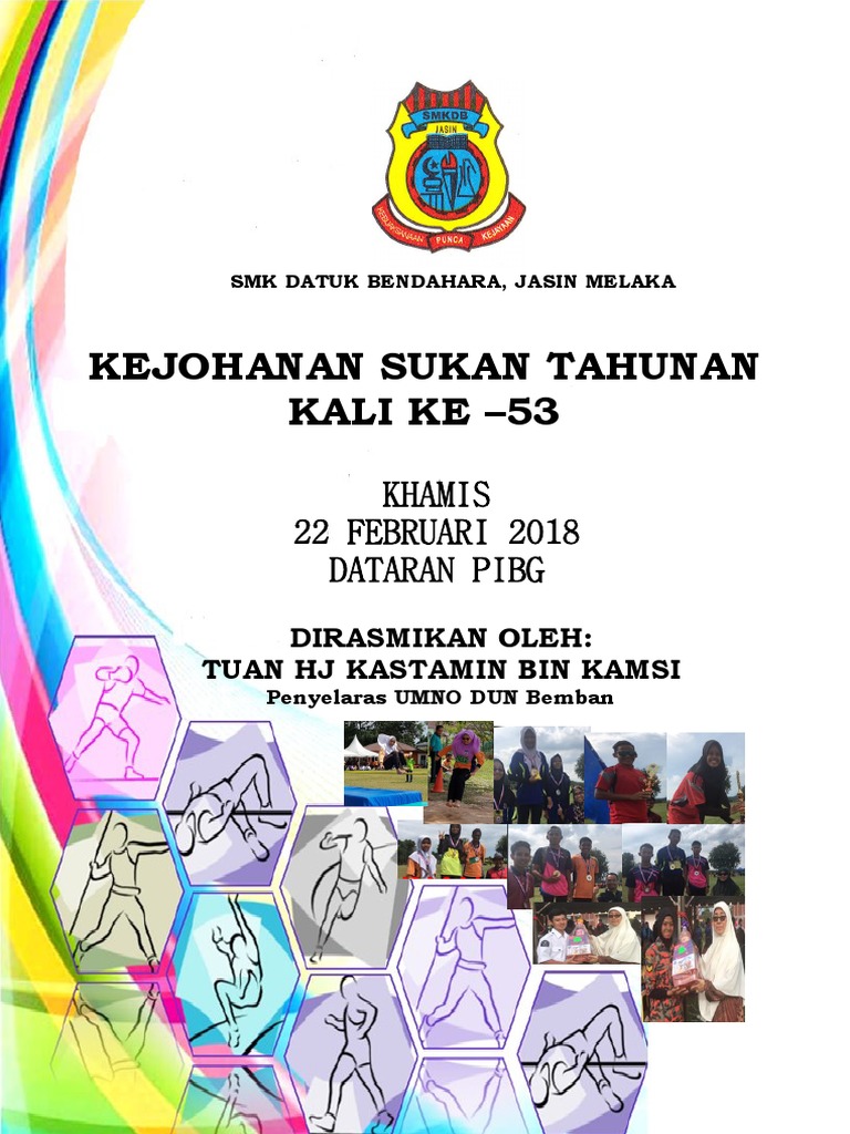 buku program sukan | PDF