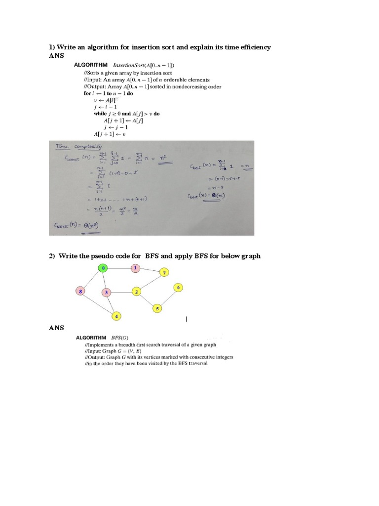 Daa Assignment (2) Solution | PDF | Teaching Methods & Materials