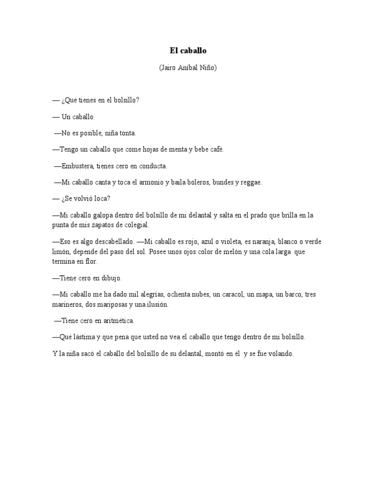 El Caballo | PDF
