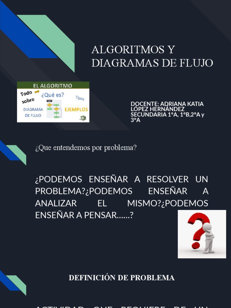 Algoritmos y Diagramas de Flujo | PDF