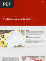 The Bullet Journal Reference Guide | PDF