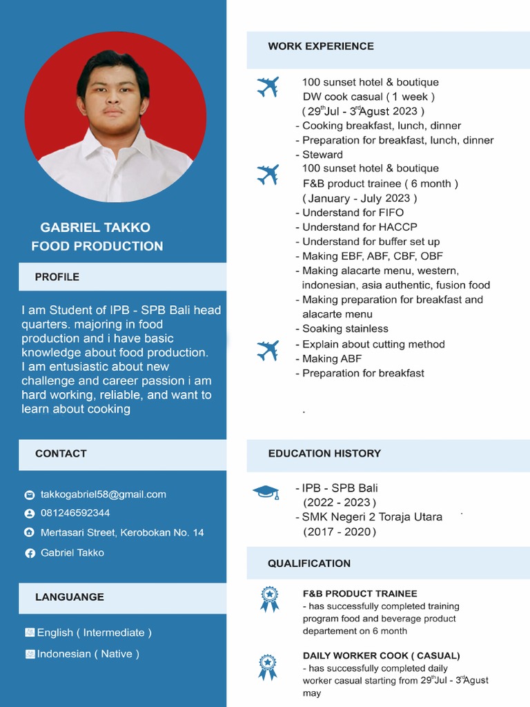 CV GABRIEL | PDF