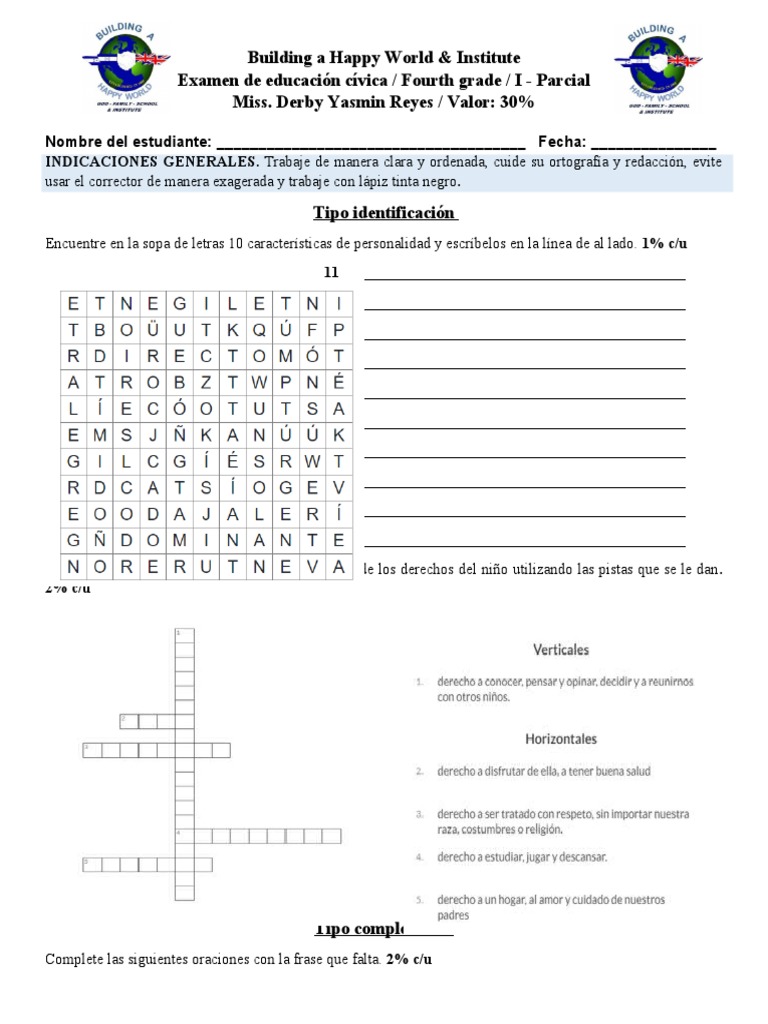 Educación Cívica 4to Grado | PDF