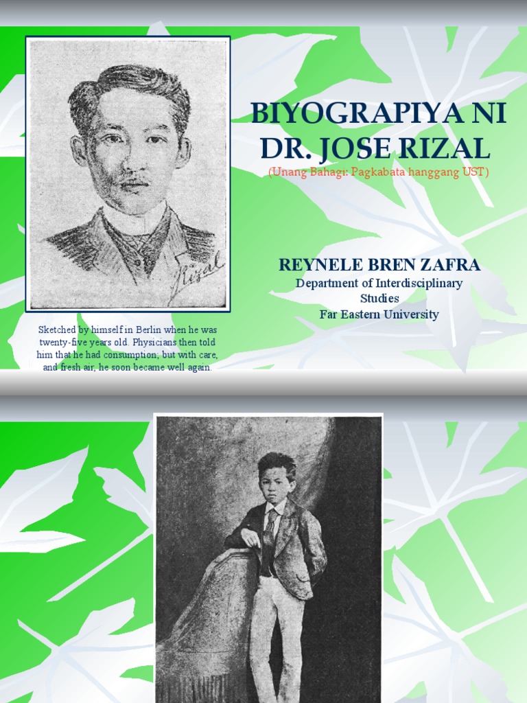 Biyograpiya Ni Rizal (Part 1) | PDF