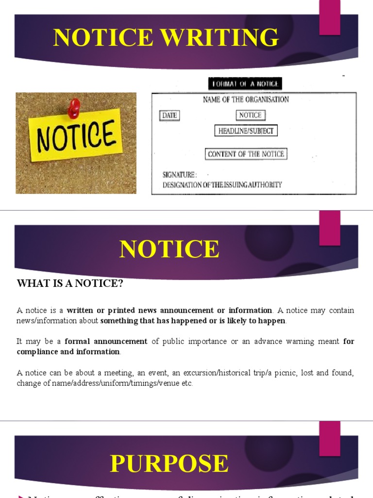Grade 12 Notices | PDF