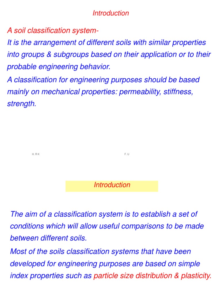 Chapter 3 Soil Classification | PDF