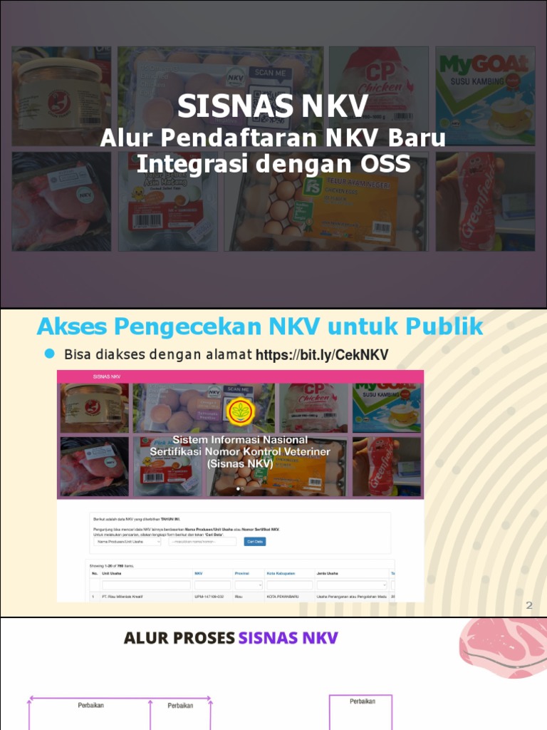 Proses Sertifikasi NKV Via Oss | PDF