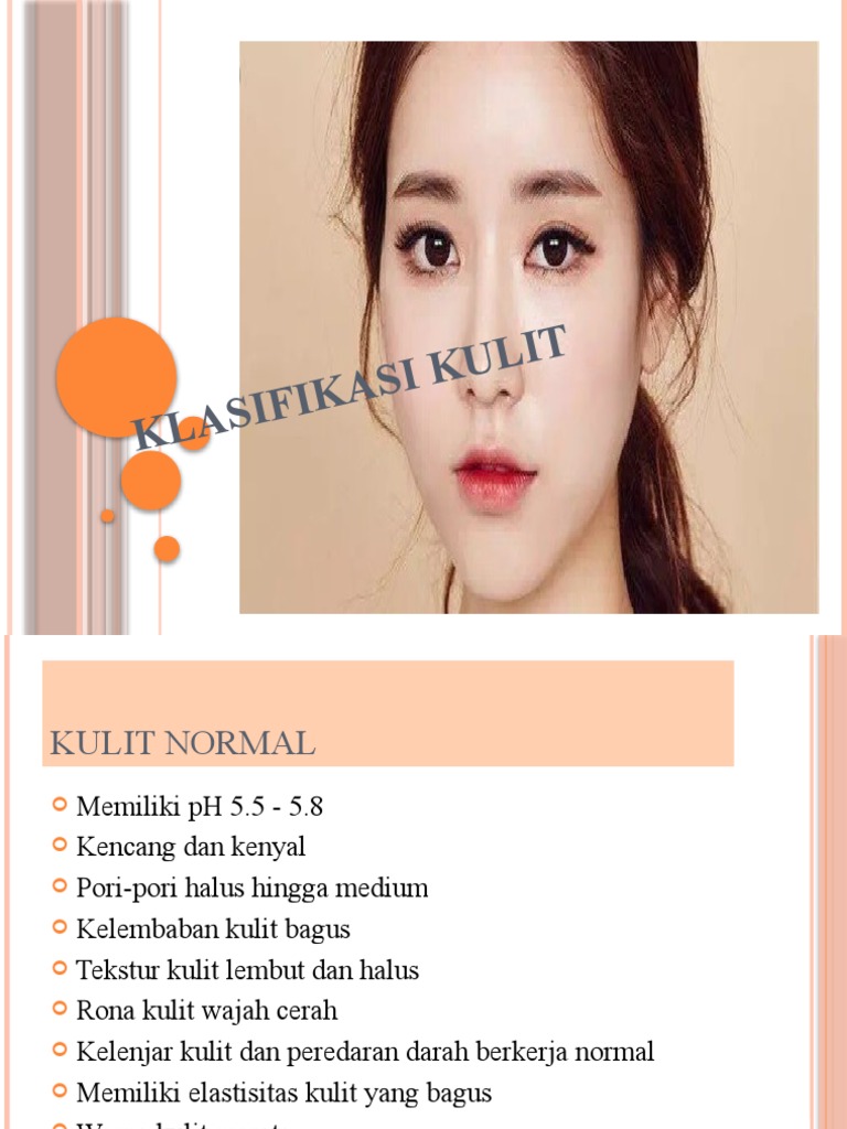 Panduan Klasifikasi Tipe Kulit Manusia | PDF