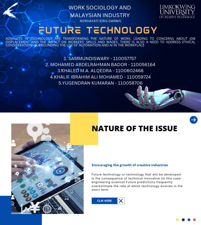 Future Technology Presentation | PDF