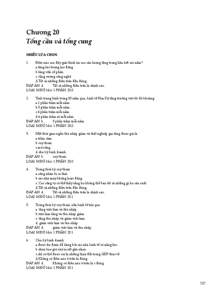 Chương 20 KTVM | PDF