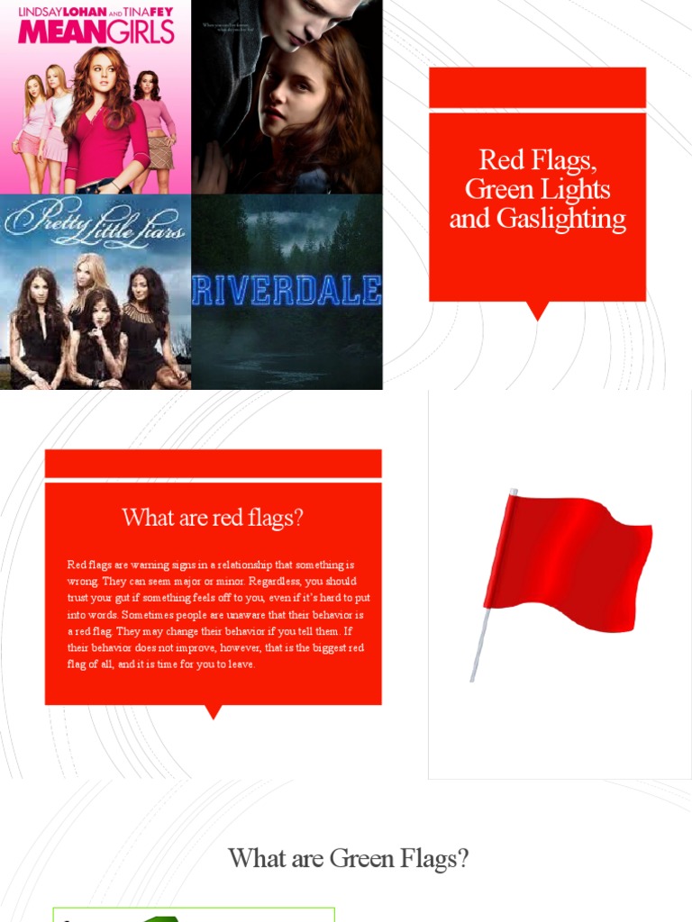 Red Flags and Green Lights | PDF