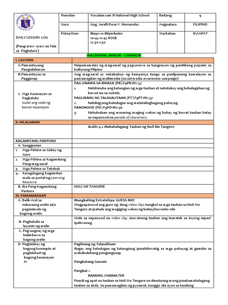 4.2 LINANGIN Day 2 | PDF
