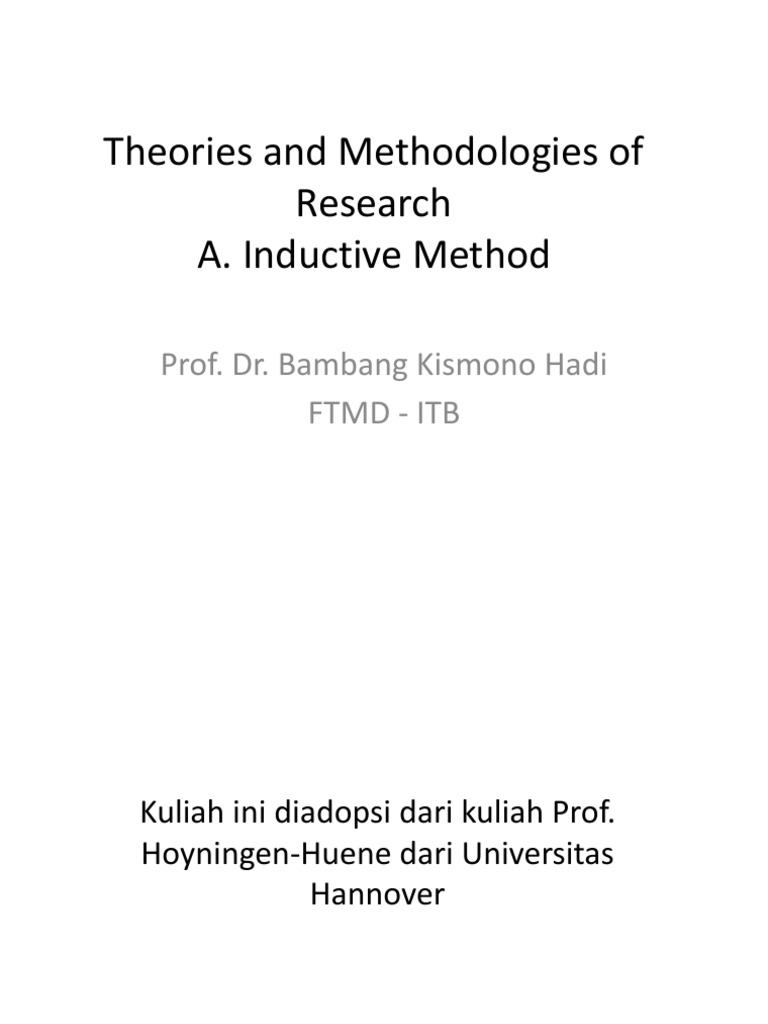 A_Research_Methodology_Inductive_Method | PDF