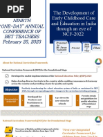 National Curriculum Framework: For School Education 2023 (NCF-SE 2023 ...