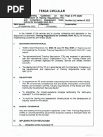 TESDA Guidelines for Training Regulations | PDF | Vocational Education