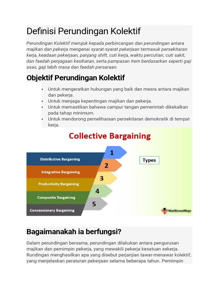 Struktur Dan Peran Kelompok Perundingan | PDF | Hukum
