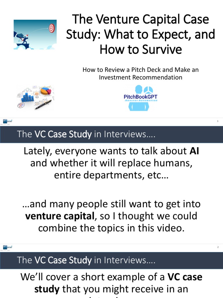 VC Case Study Slides | PDF | Business | Finance & Money Management
