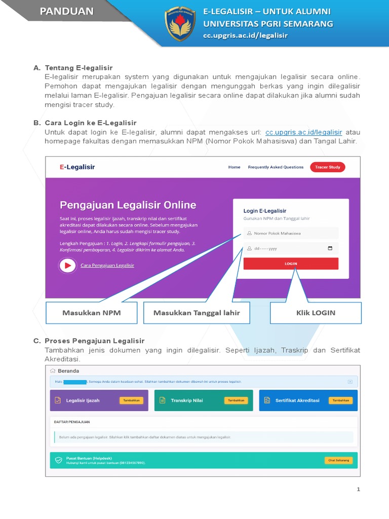 Panduan Legalisir | PDF | Hukum