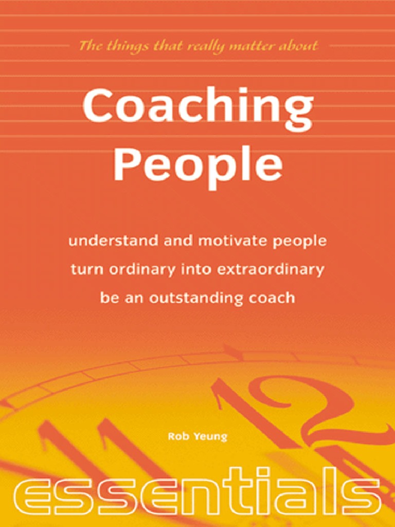 Coaching People | PDF | Career & Growth