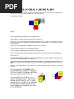 Cómo Resolver Un Cubo Rubik 4x4 (Guía Completa) | PDF