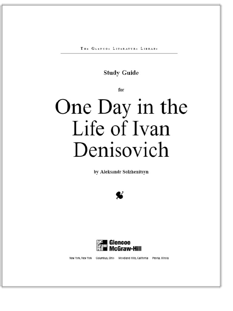 One Day in The Life of Ivan Denisovich - PDF | PDF