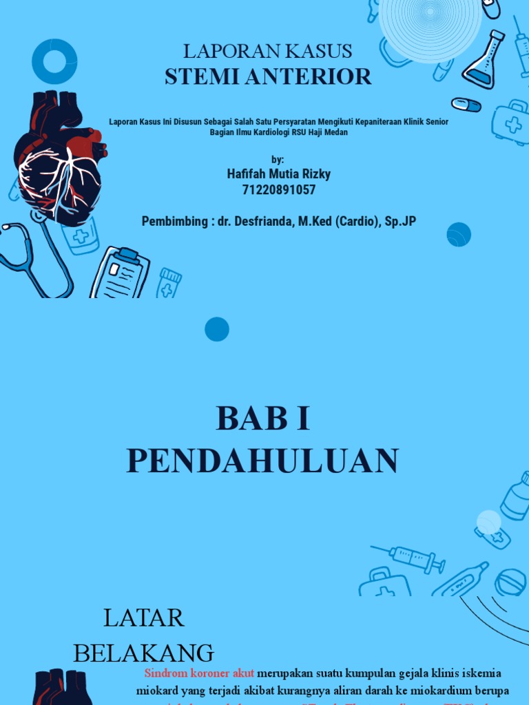 STEMI Anterior | PDF